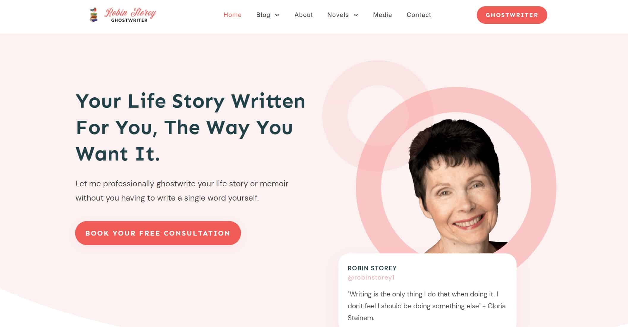 Robin Storey Ghostwriter And Life Story Writer | Robin Storey